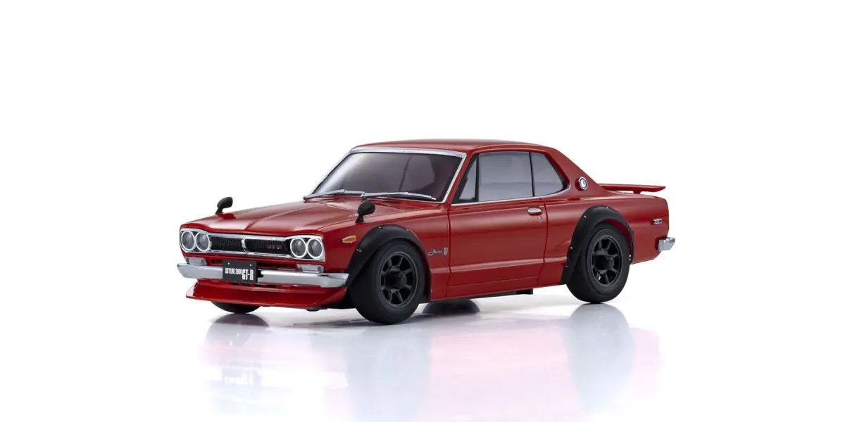 ASC MA-020 NISSAN SKYLINE 2000GT-R KPGC10 Tuned Version Red Kyosho 60t ...