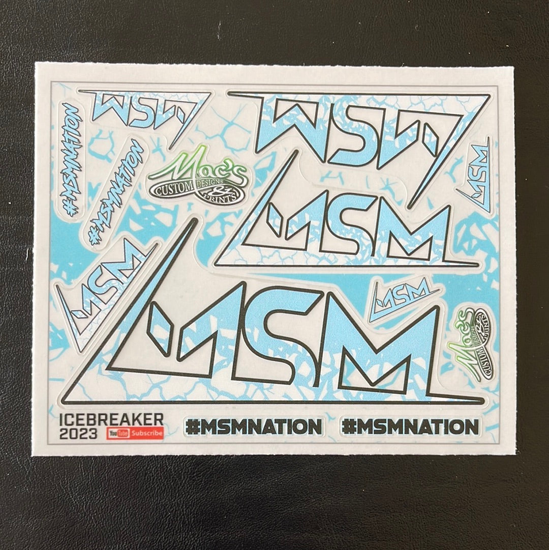 MSM Collector Stickers – Mark Santa Maria