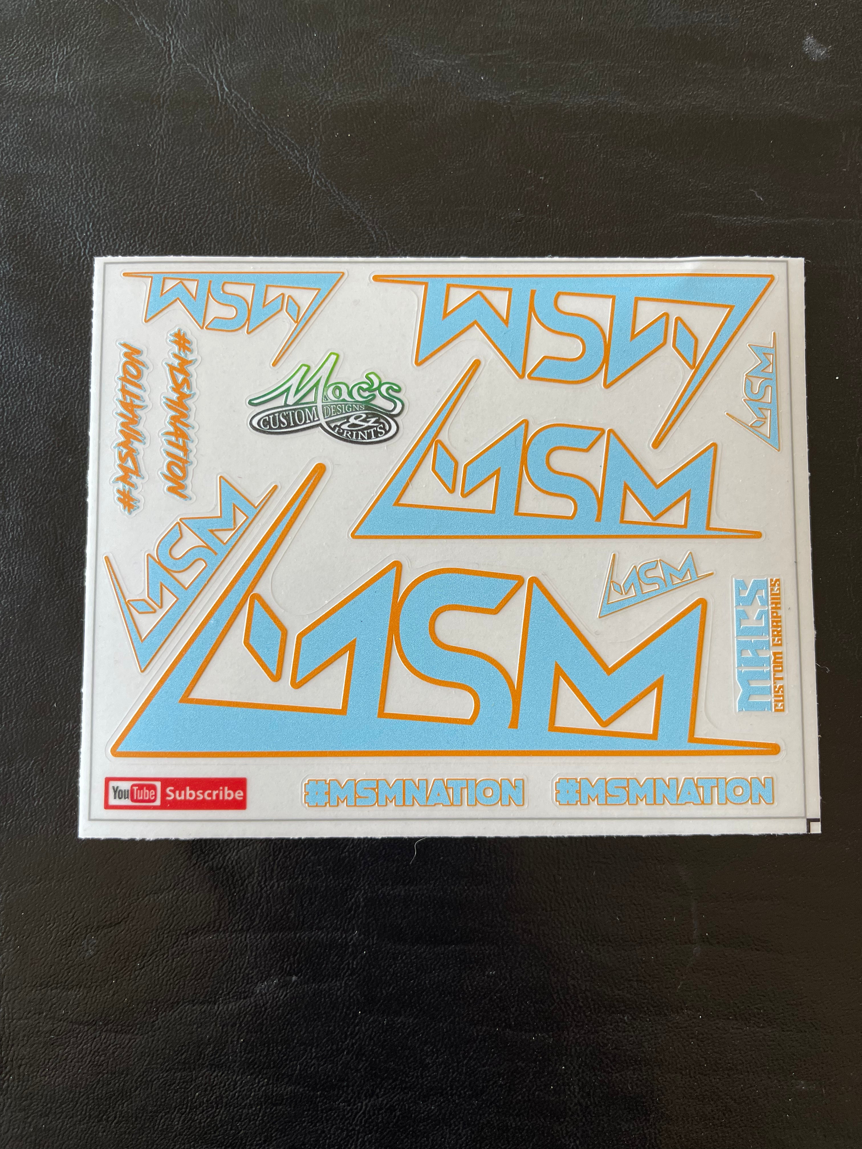 MSM Collector Stickers – Mark Santa Maria